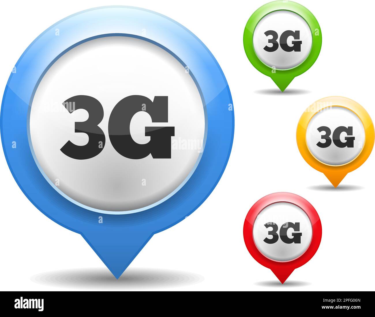 3g vector vectors Cut Out Stock Images & Pictures - Alamy