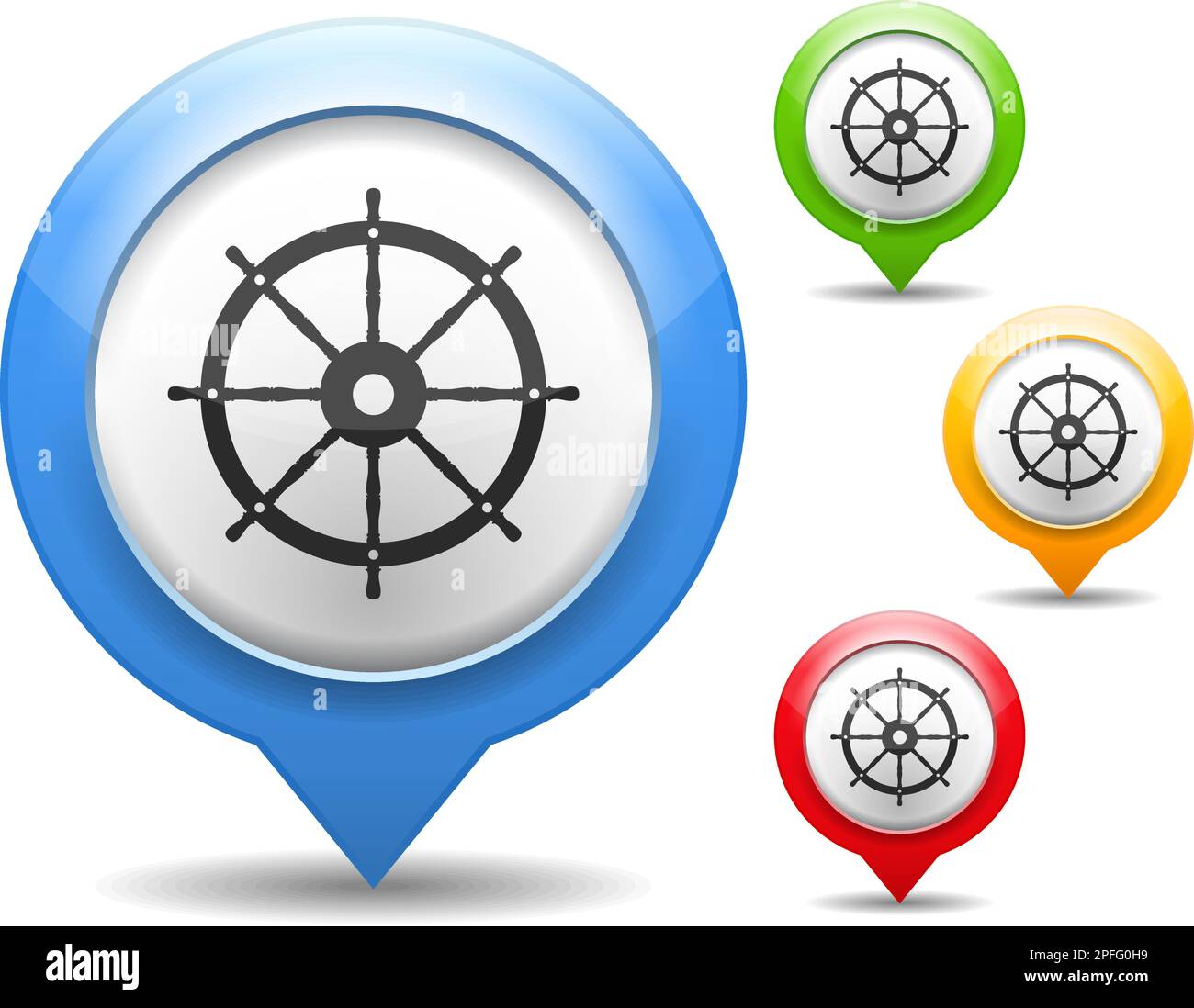 Four sailing Stock Vector Images - Alamy