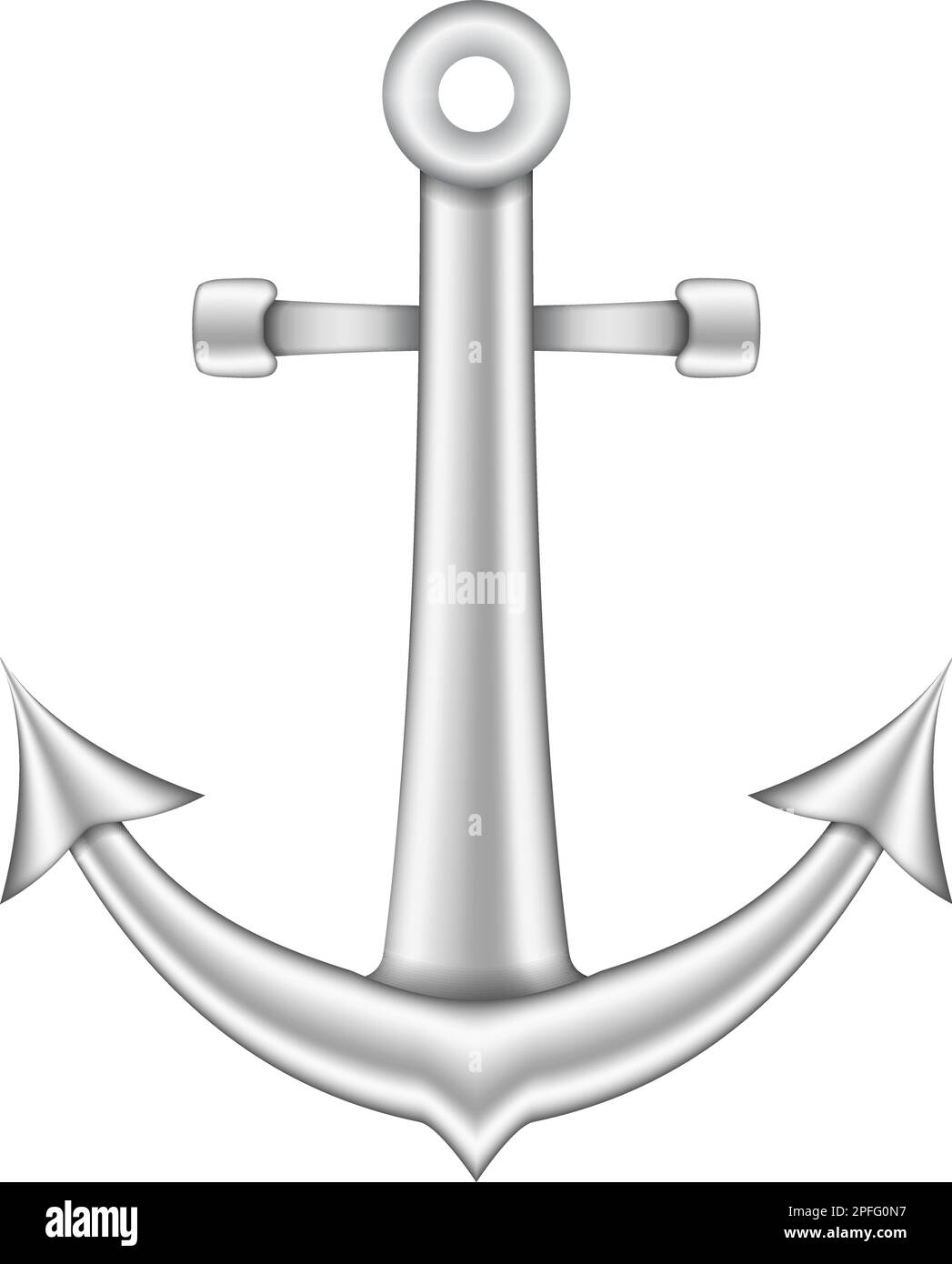 Anchor on white background, vector eps10 illustration Stock Vector Image & Art - Alamy