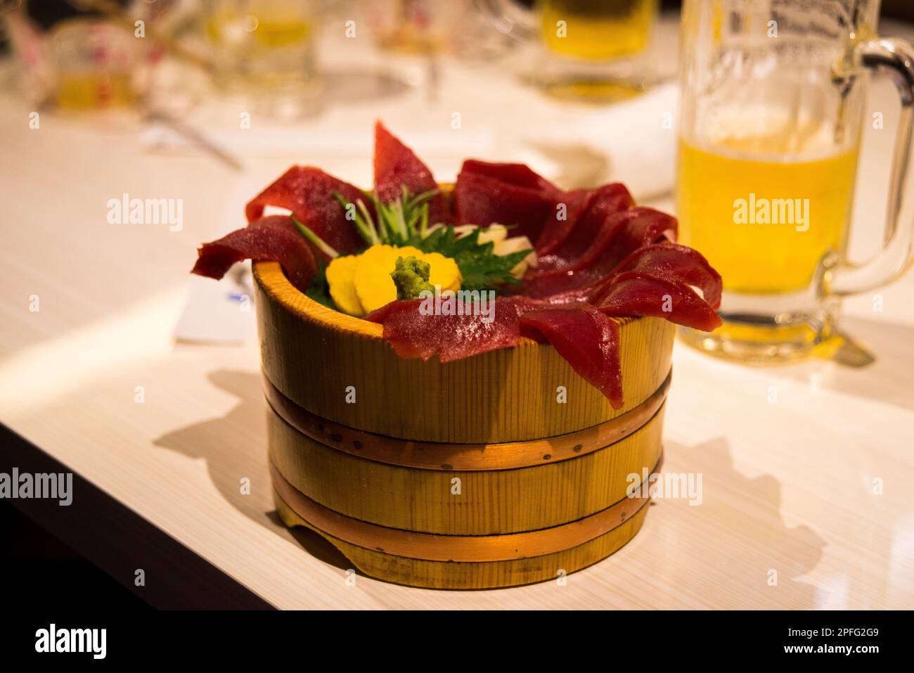 Japanese sashimi table setting hi-res stock photography and images - Alamy