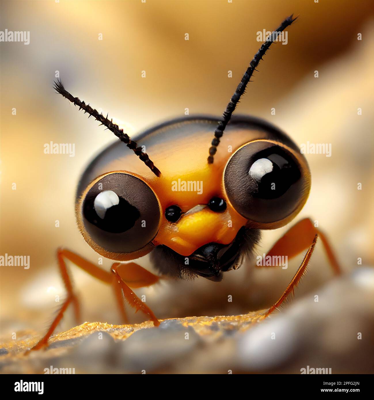 Detailed ant head hi-res stock photography and images - Alamy