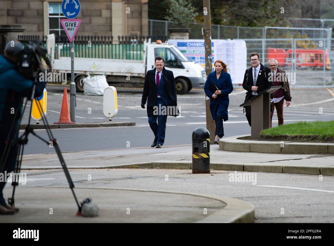 Edinburgh, Scotland, UK. 17th Mar, 2023. PICTURED: Ash Regan MSP seen ...