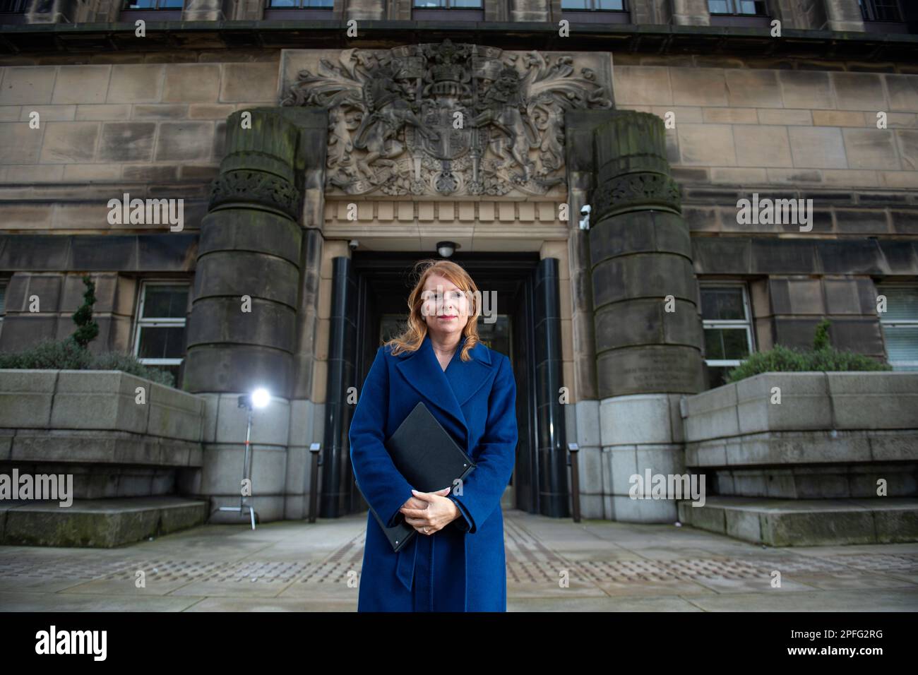 Edinburgh, Scotland, UK. 17th Mar, 2023. PICTURED: Ash Regan MSP seen ...
