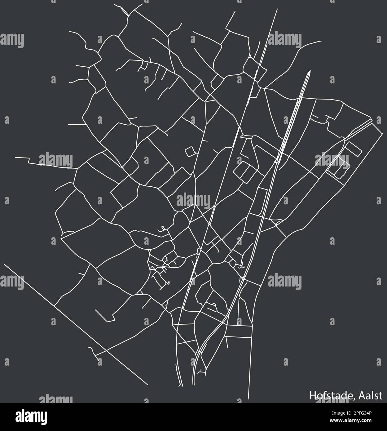 Aalst street map hi-res stock photography and images - Alamy