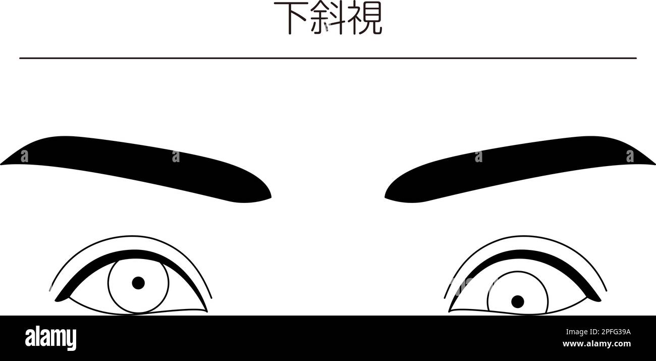 Medical illustrations, diagrammatic line drawings of eye diseases ...