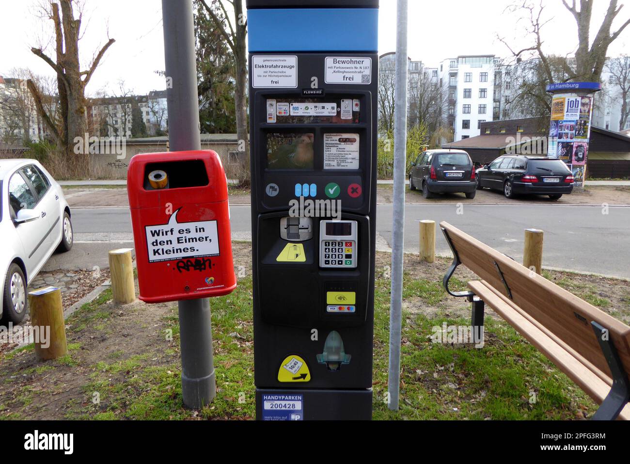 Parkschein Automat / Car Park / Ticket Machine Stock Photo - Alamy