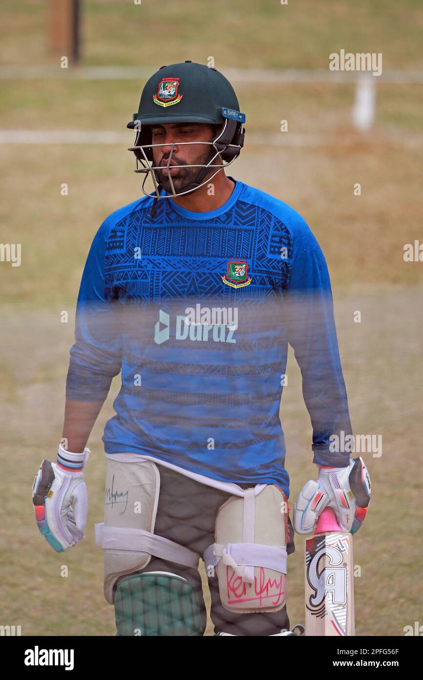 Captain Tamim Iqbal Khan during Bangladesh National Cricket ODI Team ...
