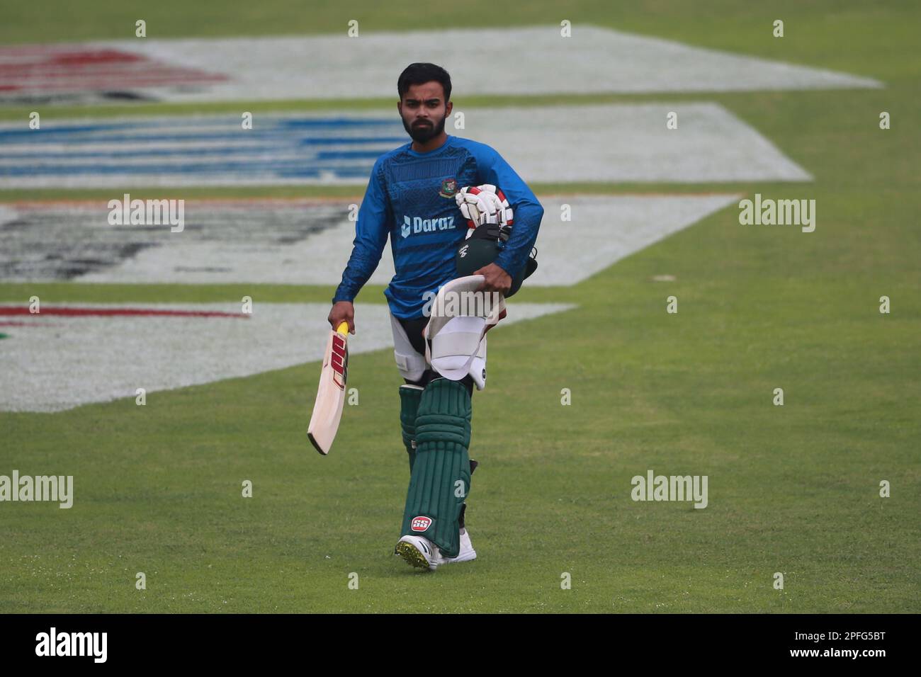 Towhid Hridoy during the Bangladesh National Cricket ODI Team attends ...