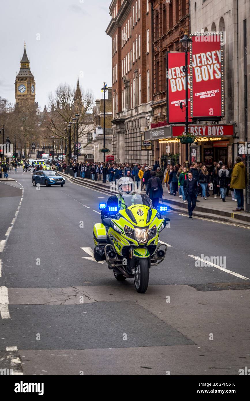 Motorcycle ambulance hi-res stock photography and images - Alamy