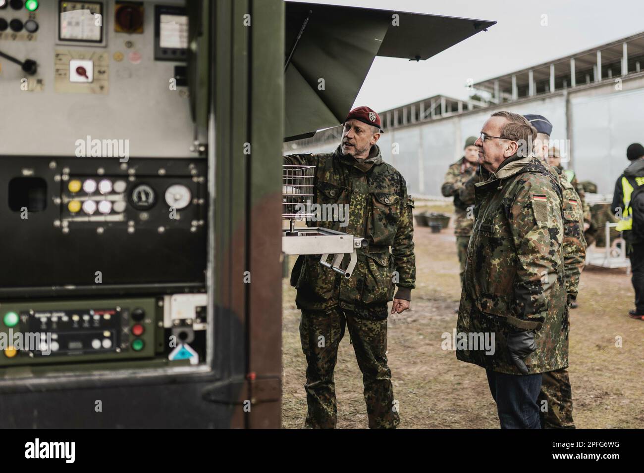 Boris Pistorius (SPD), Federal Minister of Defence, photographed as ...