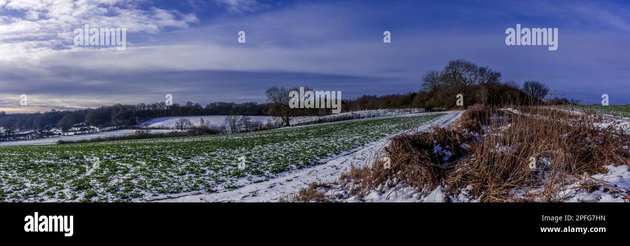 Panoramic snow hi-res stock photography and images - Alamy