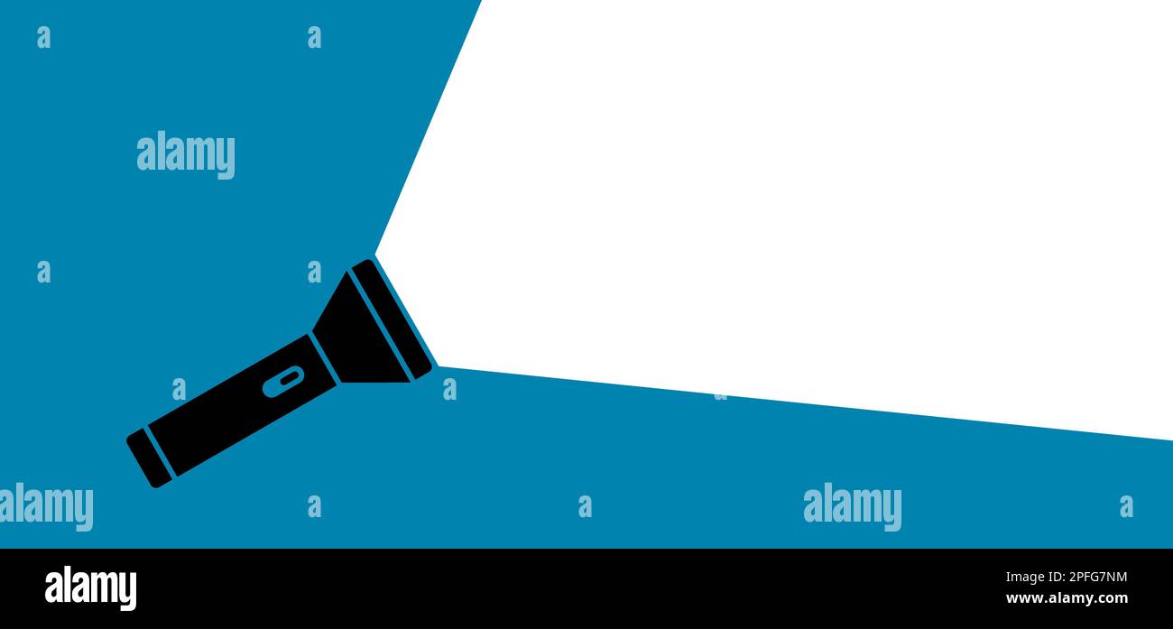 Flashlight clipart hi-res stock photography and images - Alamy