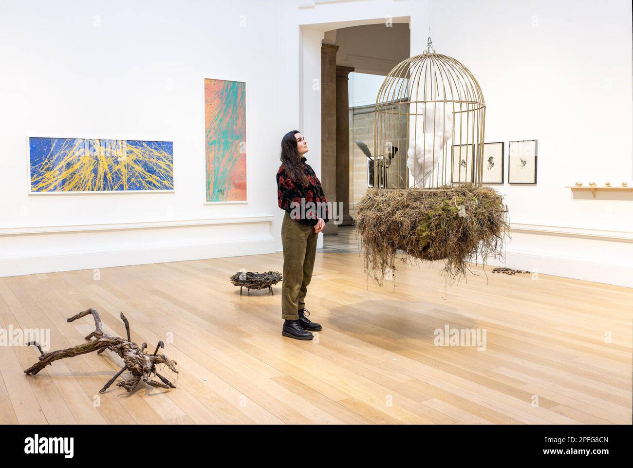 Tilda watson with works by iona brown hi-res stock photography and ...