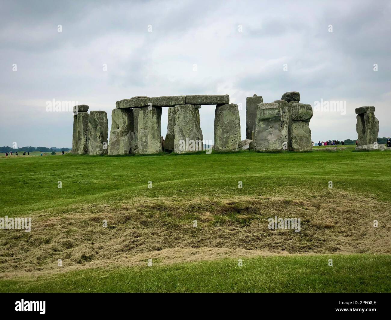 The Stonehenge an ancient prehistoric stone monument, United Kingdom ...
