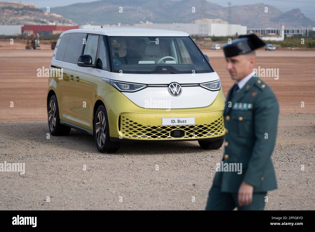 One of PowerCo's new vehicles during the opening ceremony for the start ...