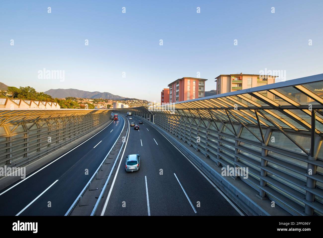 Highway, Chiasso, Canton Ticino, Switzerland Stock Photo - Alamy