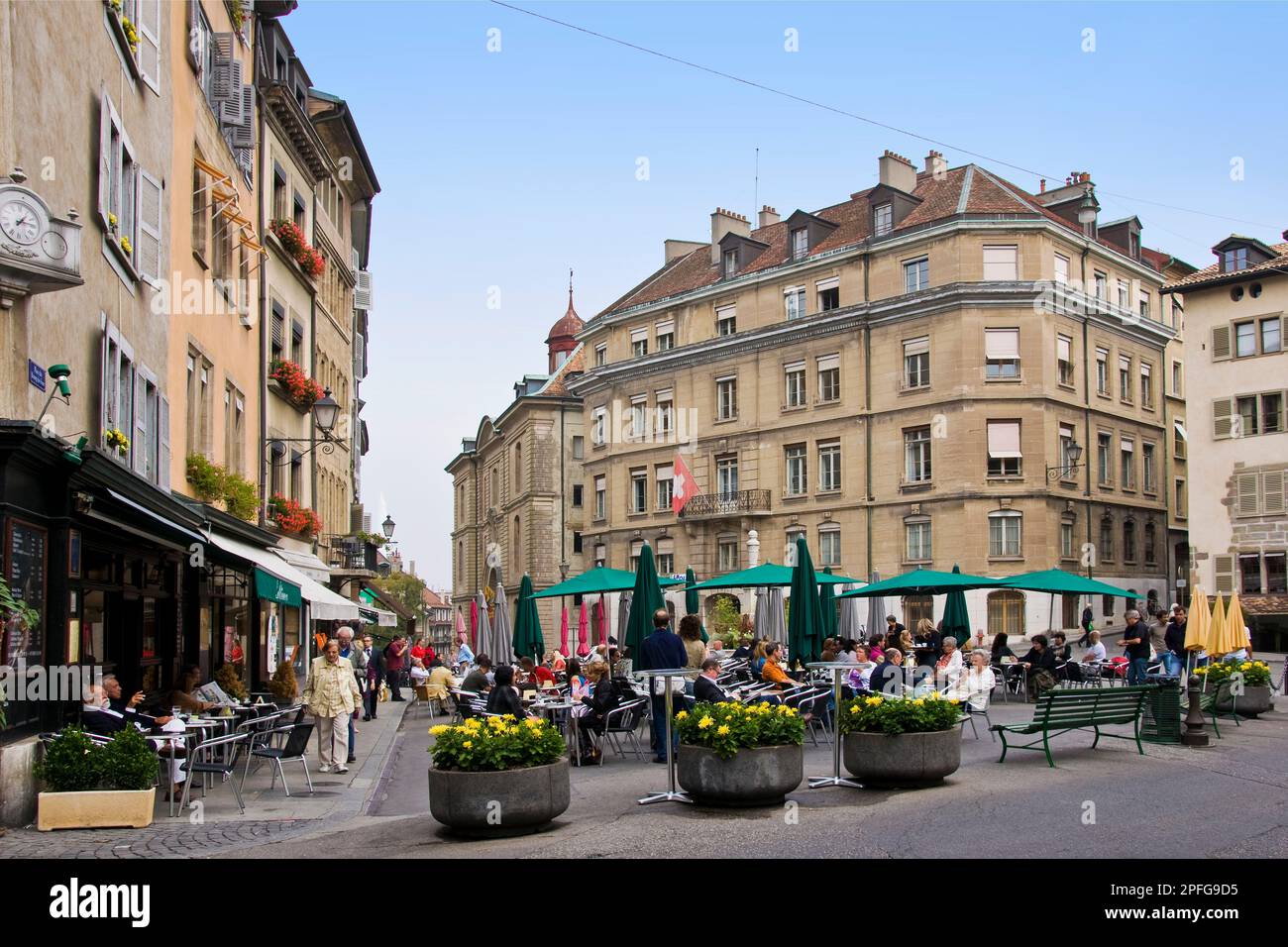 Place du Bourg de Four, Geneva, Switzerland Stock Photo - Alamy