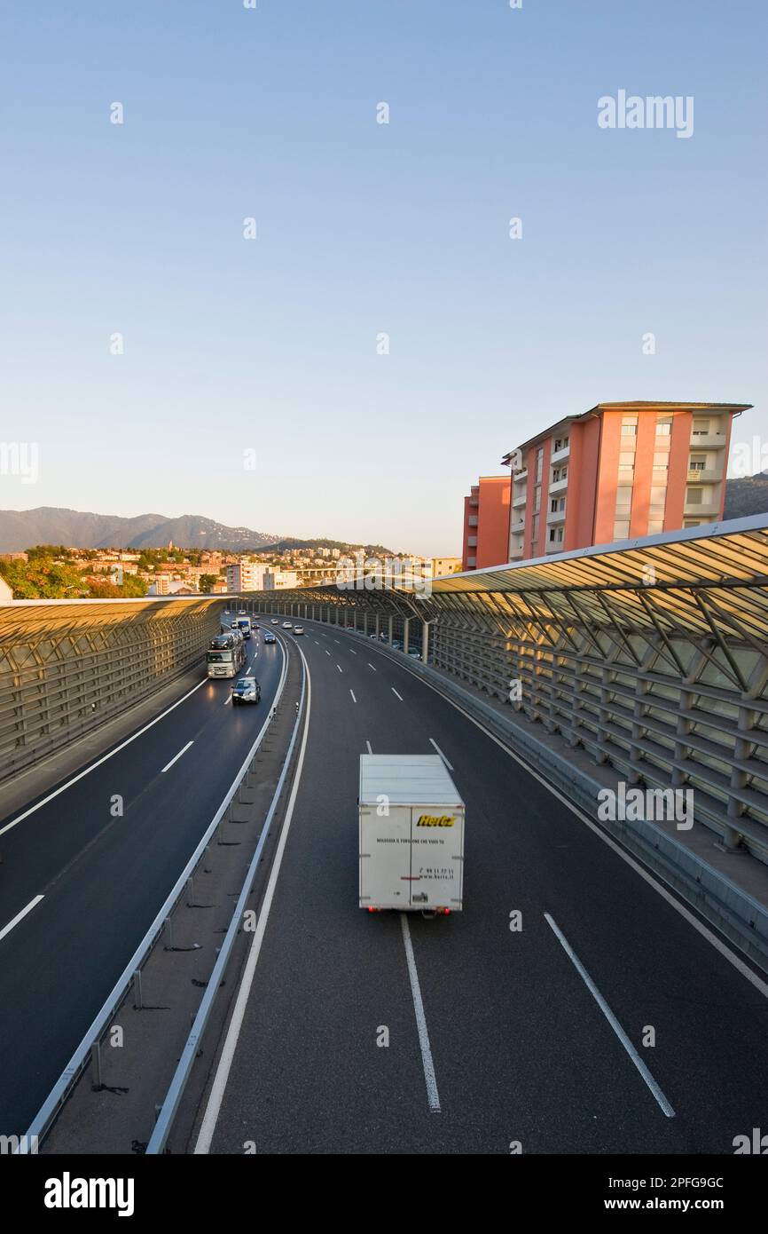 Highway, Chiasso, Canton Ticino, Switzerland Stock Photo - Alamy