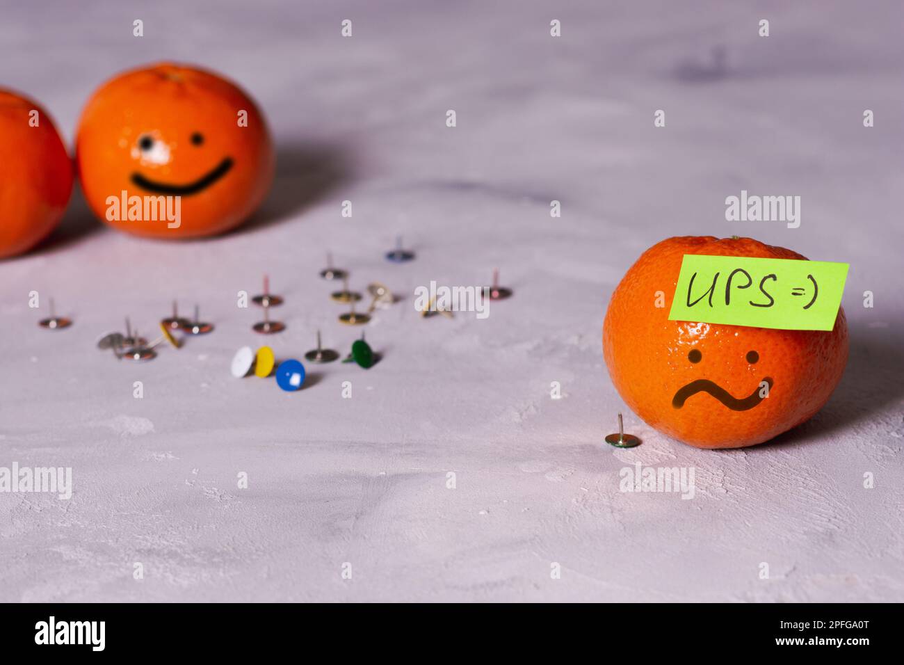 A creative picture of April Fools' Day jokes. Replacing food with ...