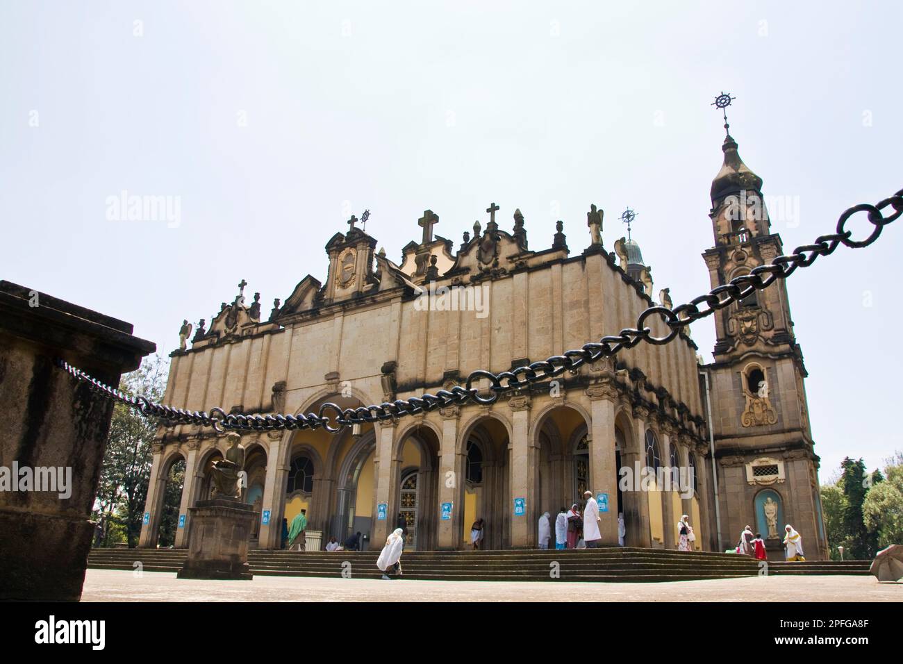 Holy Trinity church, Addis Ababa, Ethiopia Stock Photo - Alamy