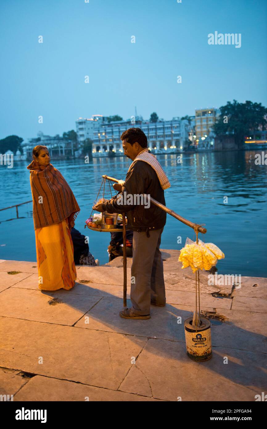 India, Rajasthan, Udaipur, old town Stock Photo - Alamy