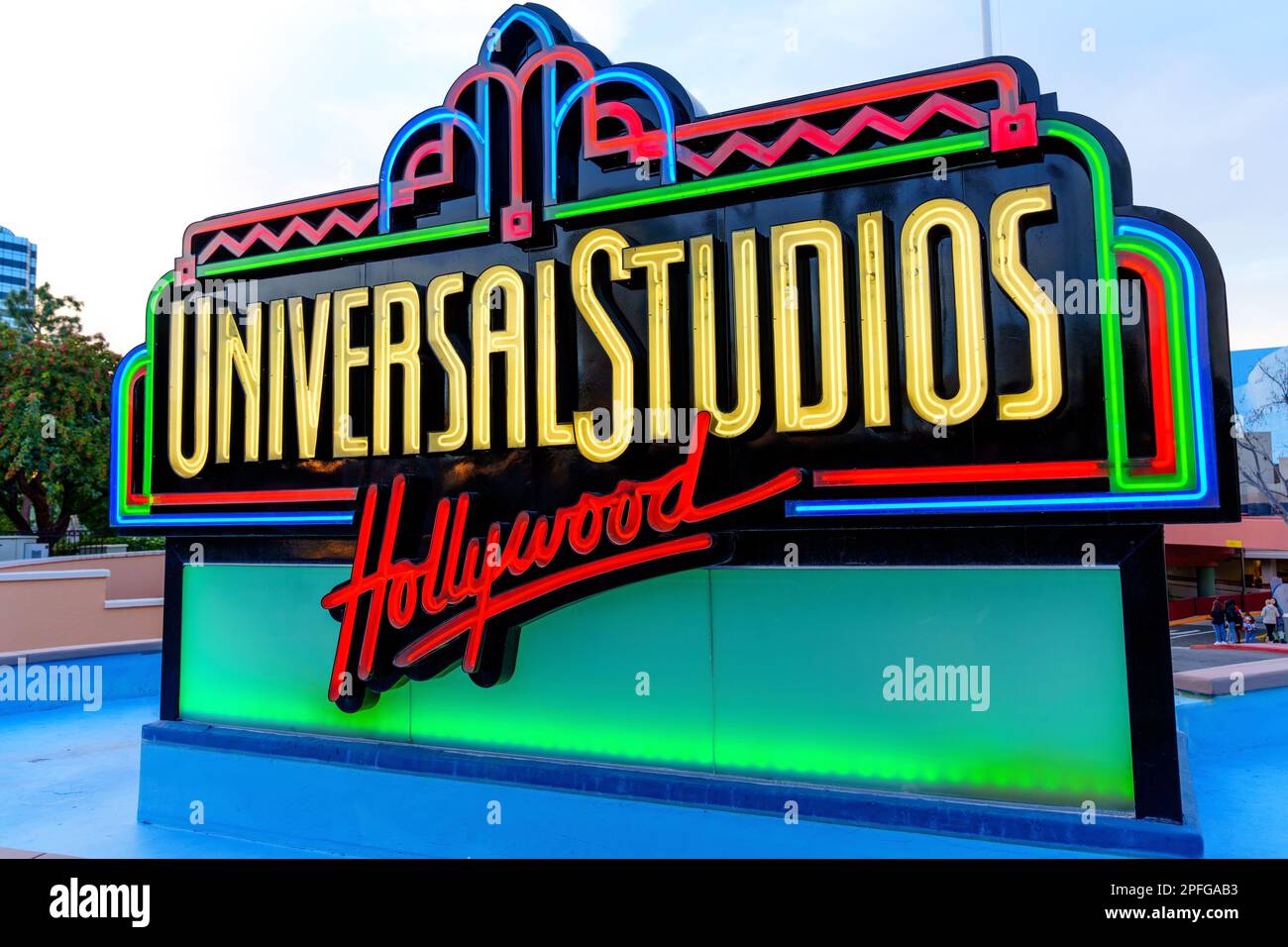 LOS ANGELES, CALIFORNIA - JANUARY 19, 2023: Universal Studios Hollywood ...