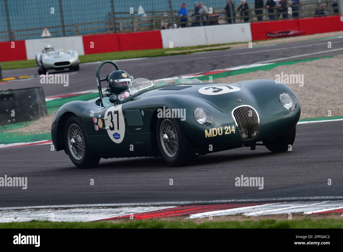 Nigel Webb, John Young, Jaguar C-Type, RAC Woodcote Trophy & Stirling ...