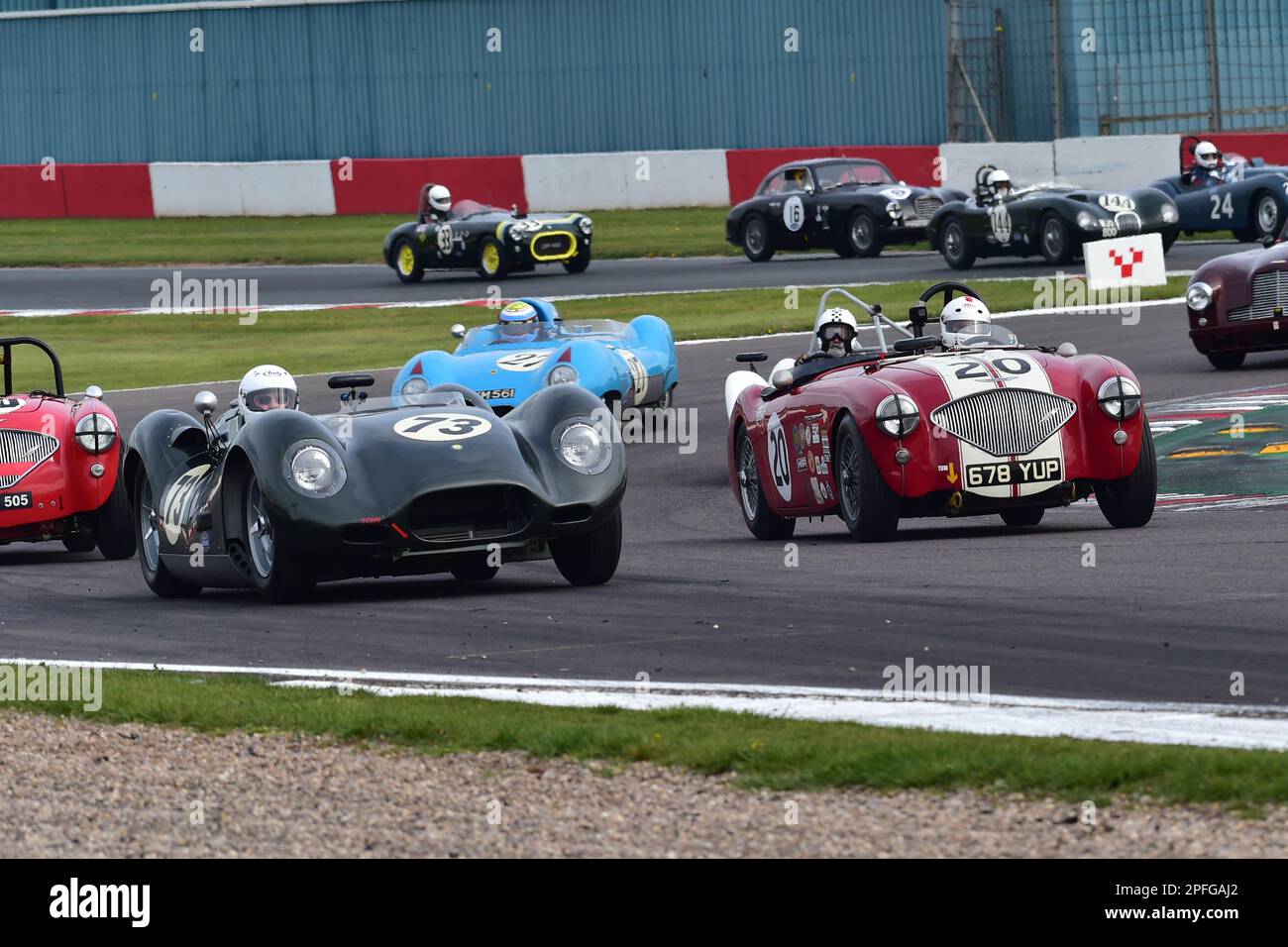 Chris Clarkson, Lister Knobbly, Jonathan Abecassis, Austin Healey 100/4 ...