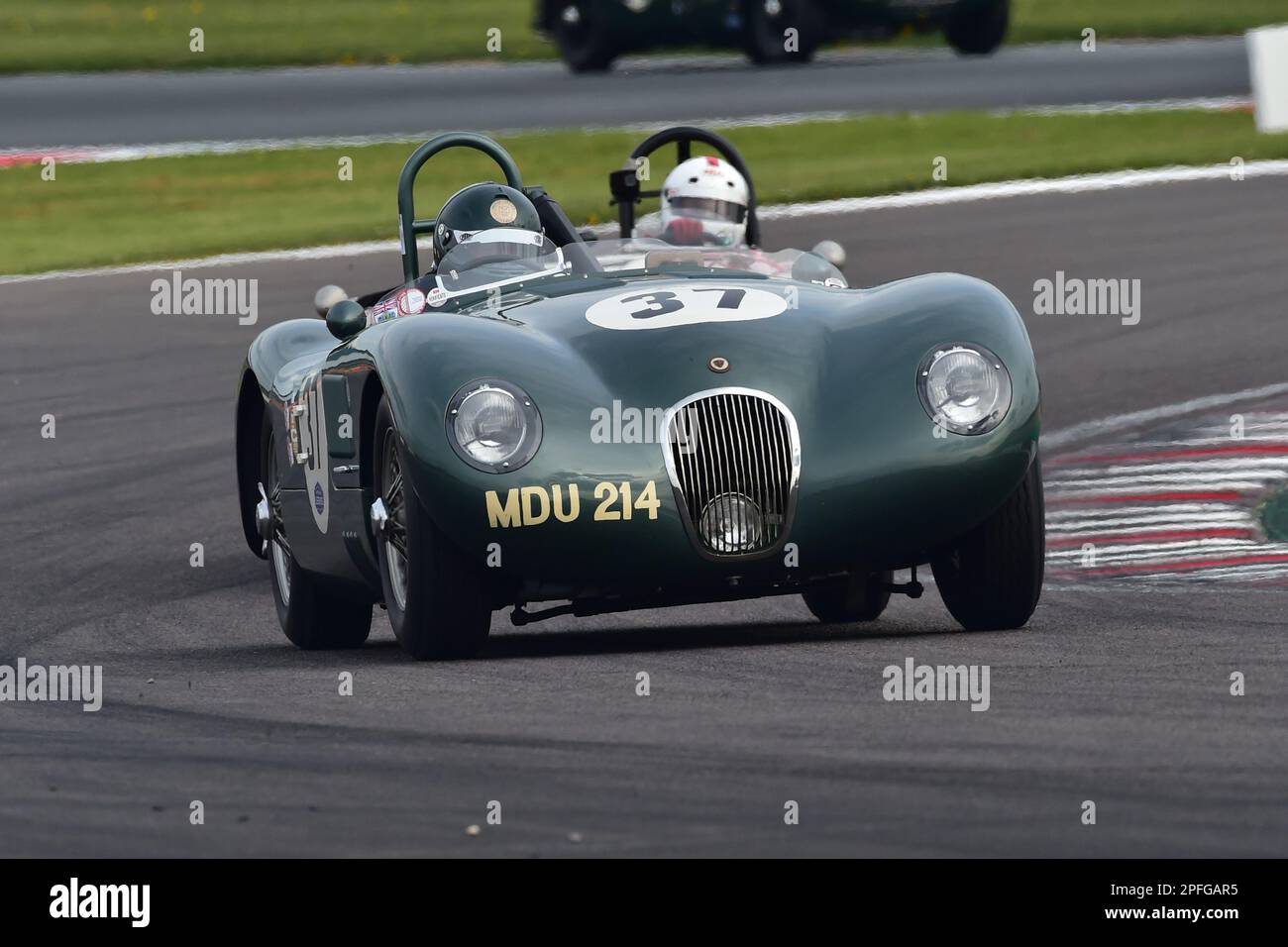 Nigel Webb, John Young, Jaguar C-Type, RAC Woodcote Trophy & Stirling ...