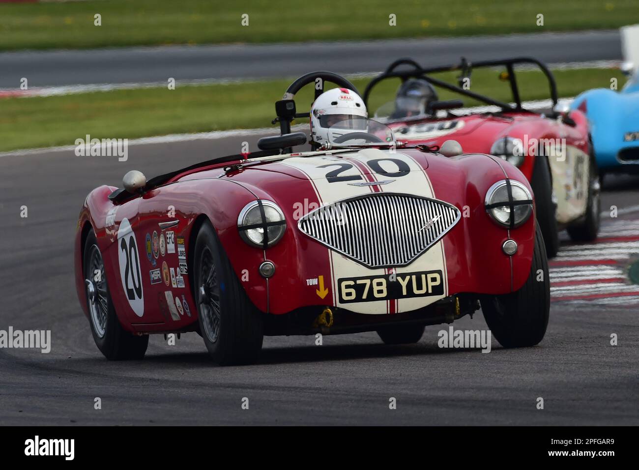 Jonathan Abecassis, Austin Healey 100/4, RAC Woodcote Trophy & Stirling ...
