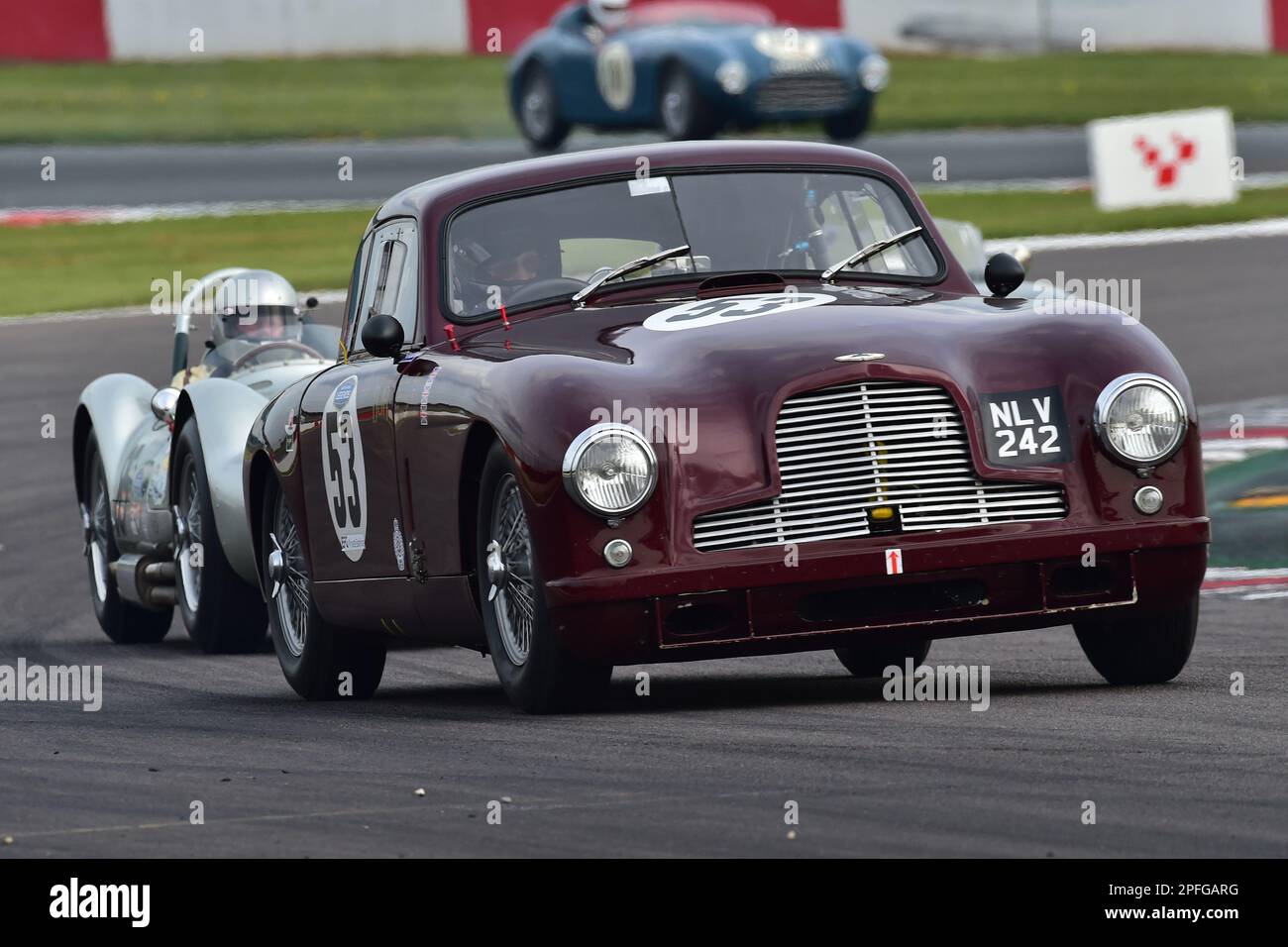 David Reed, Peter Snowdon, Aston Martin DB2, RAC Woodcote Trophy ...