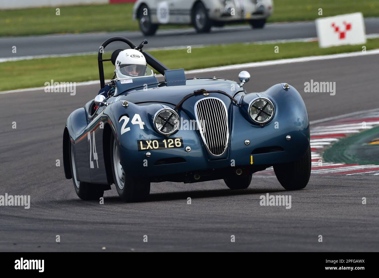 Thomas Ward, Jaguar XK120 Ecurie Ecosse, RAC Woodcote Trophy & Stirling ...