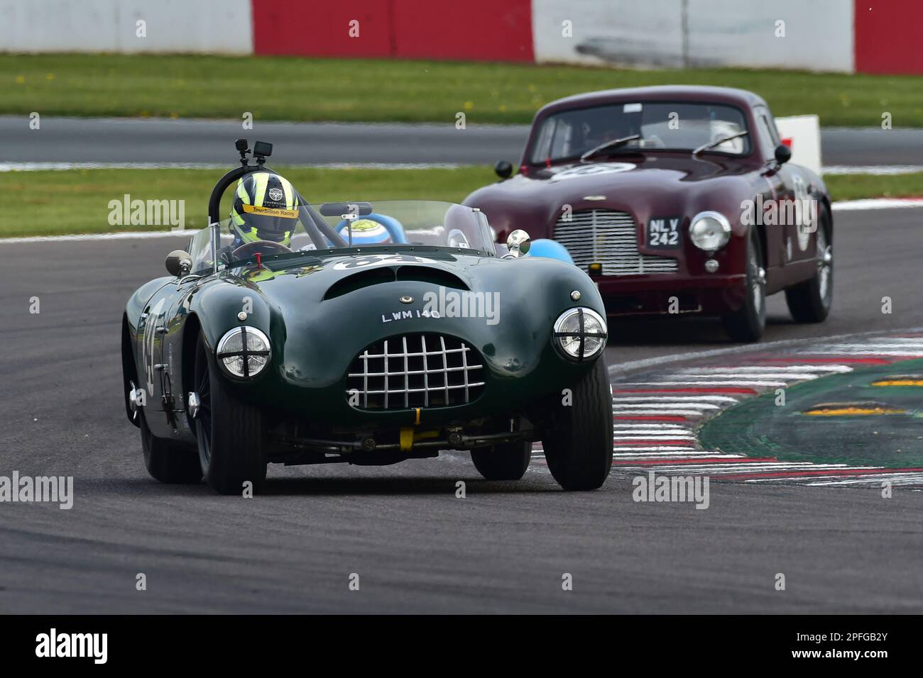 Joseph Willmott, Jack Willmott, Jaguar XK140 Gomm Special, RAC Woodcote ...