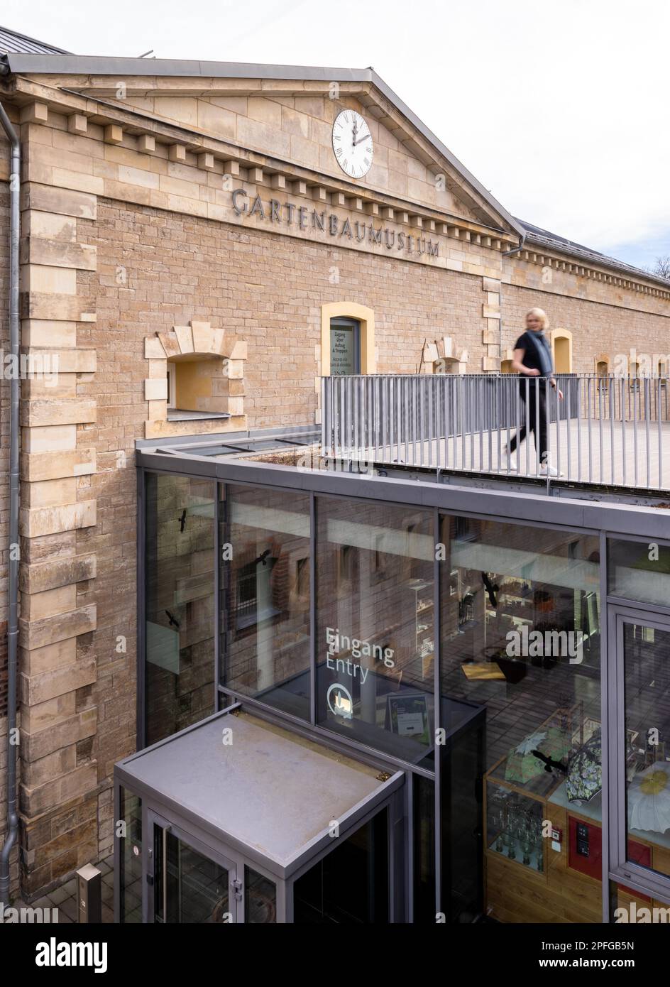 Erfurt, Germany. 17th Mar, 2023. The name is on the facade of the ...