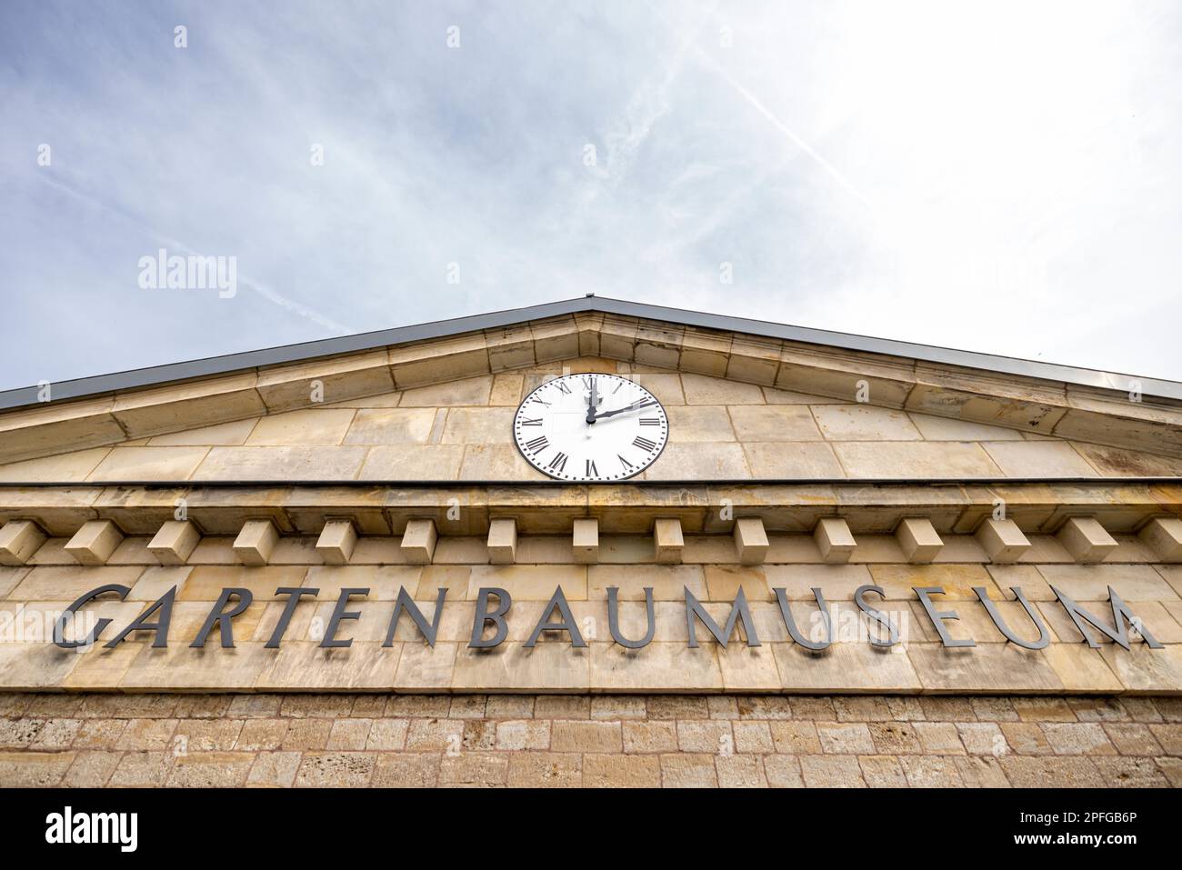 Erfurt, Germany. 17th Mar, 2023. The name is on the facade of the ...