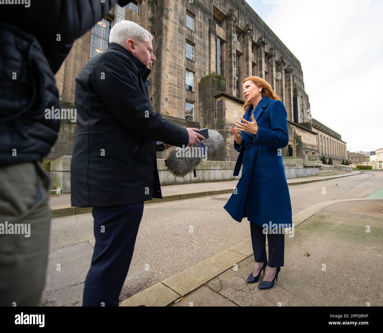 Edinburgh, Scotland, UK. 17 March 2023.PICTURED: Ash Regan MSP seen ...