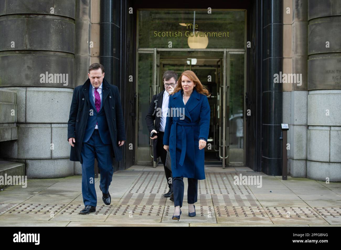 Edinburgh, Scotland, UK. 17 March 2023.PICTURED: Ash Regan MSP seen ...