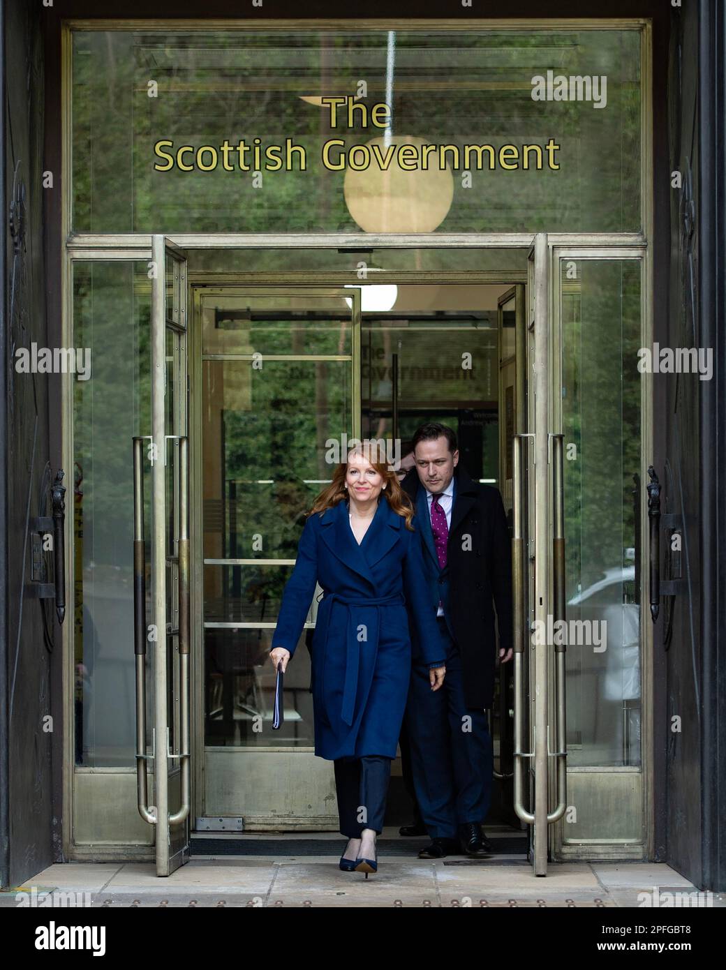 Edinburgh, Scotland, UK. 17 March 2023.PICTURED: Ash Regan MSP seen ...