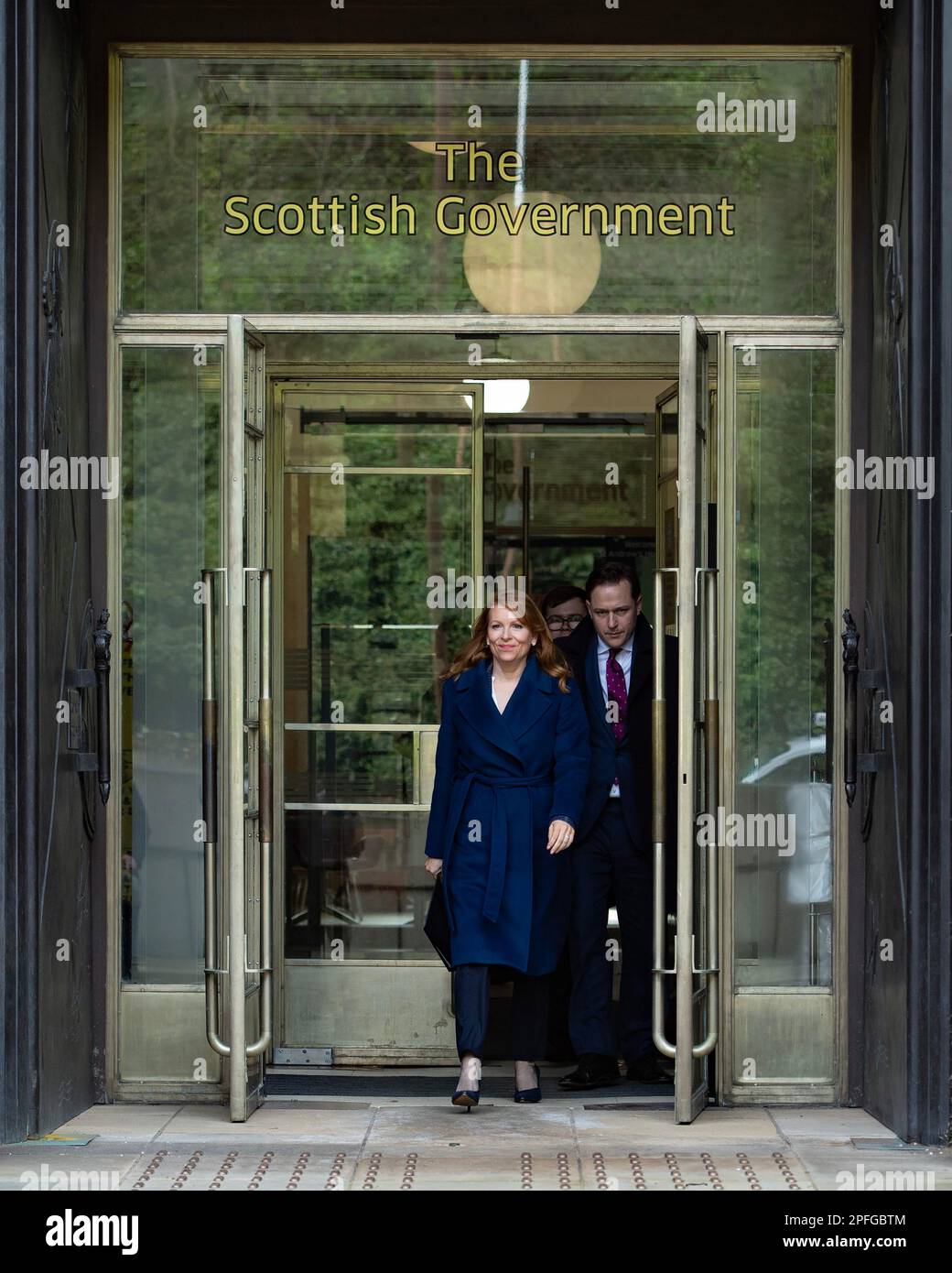 Edinburgh, Scotland, UK. 17th Mar, 2023. PICTURED: Ash Regan MSP seen ...
