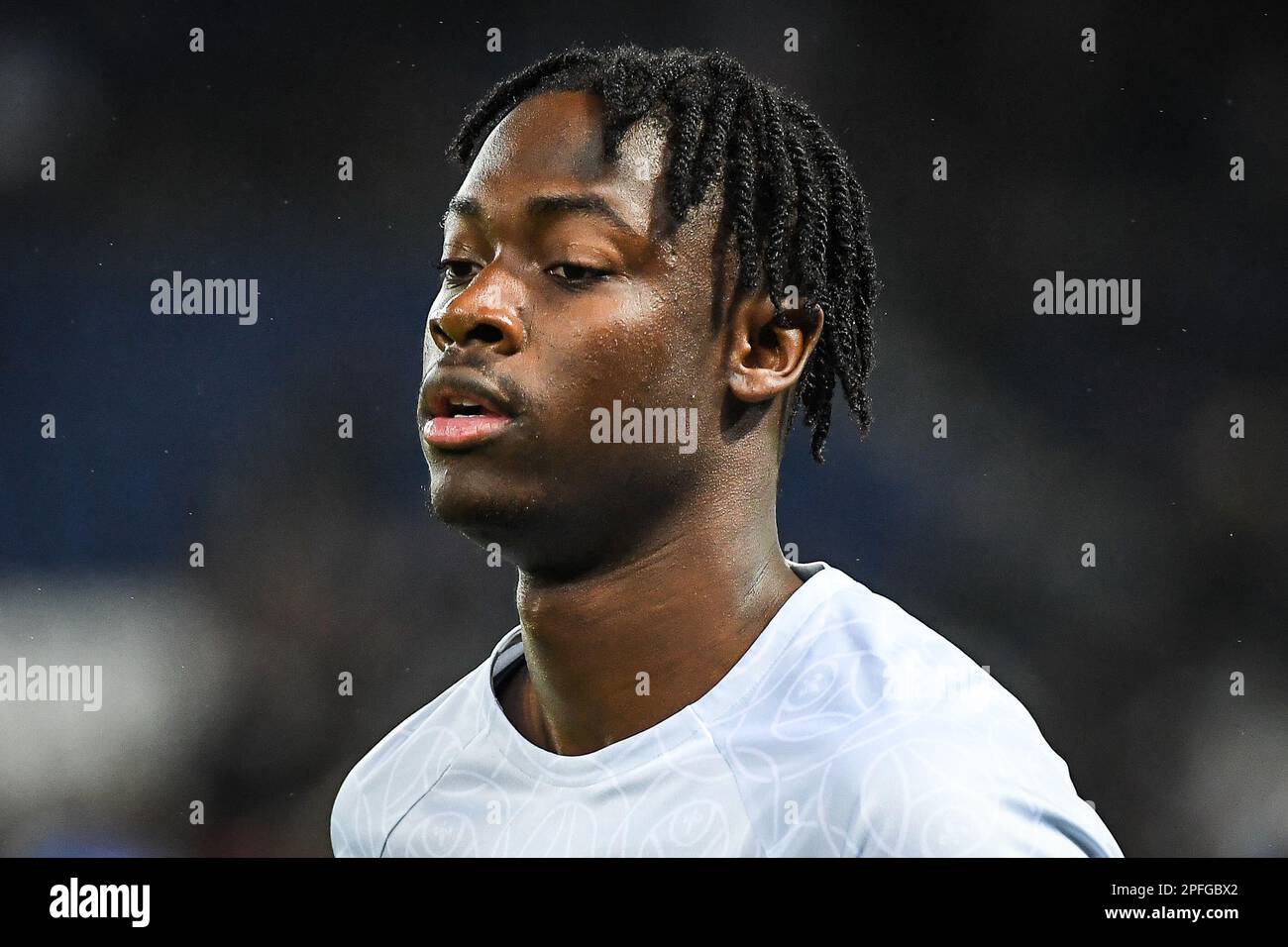 El Chadaille BITSHIABU of PSG during the French championship Ligue 1 ...