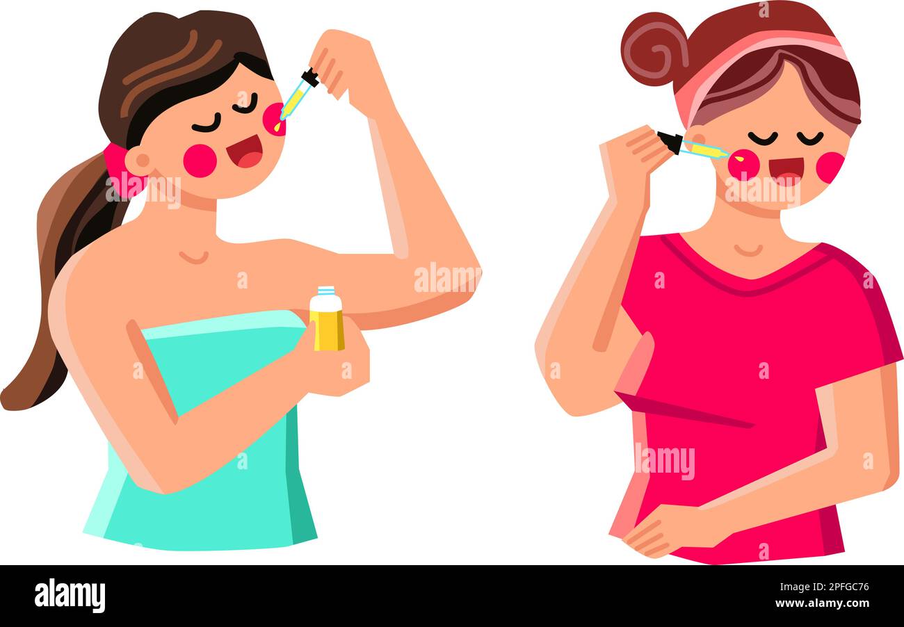 serum face woman vector Stock Vector Image & Art - Alamy