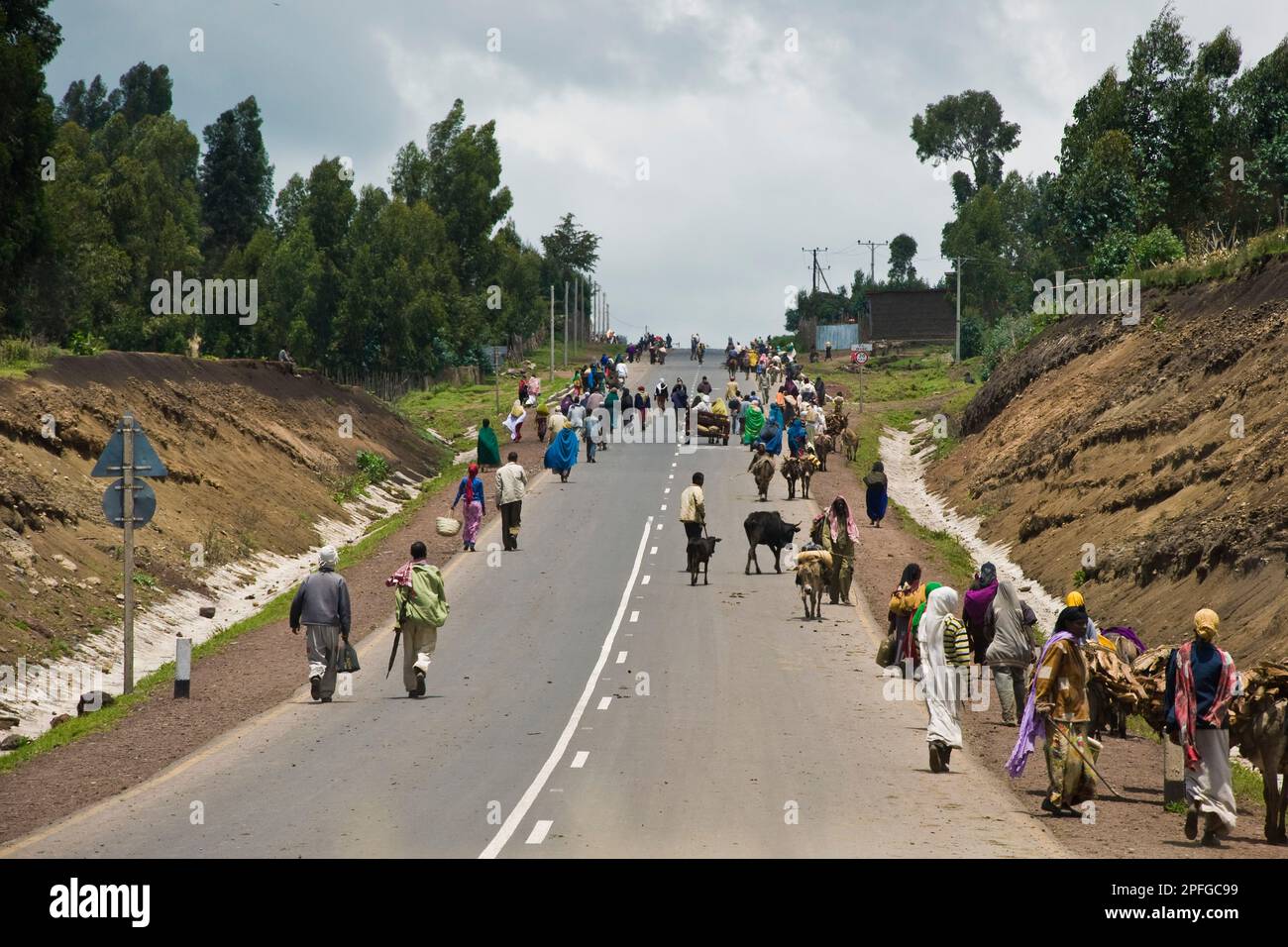 Ethiopian traffic hi-res stock photography and images - Alamy