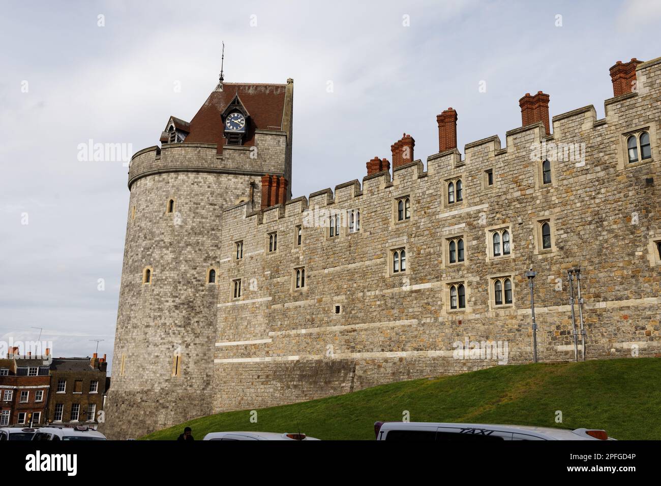 Windsor Castle and town Stock Photo - Alamy