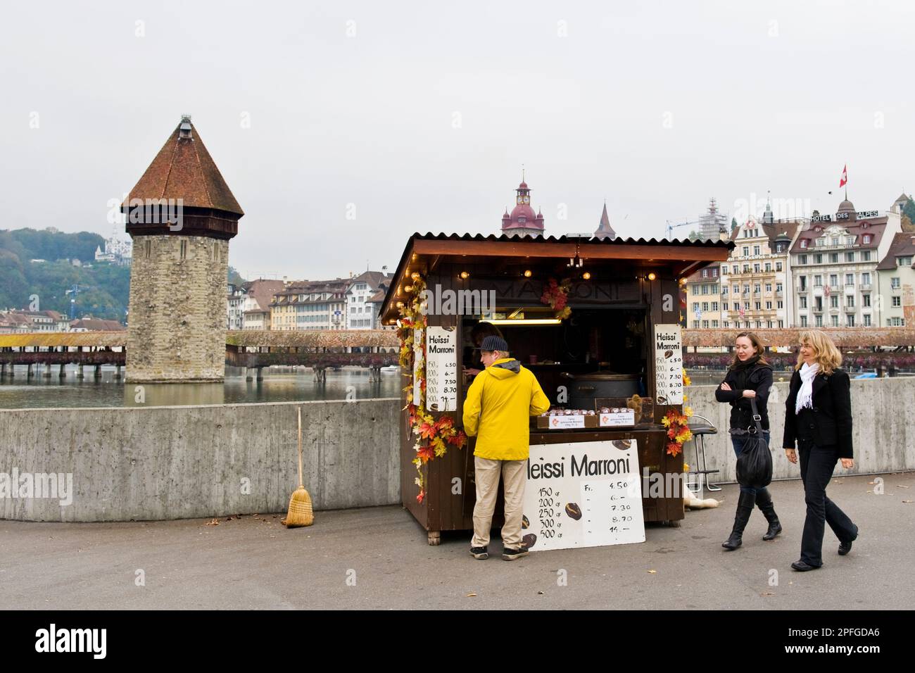 Heissi marroni, Lucerne, Switzerland Stock Photo - Alamy