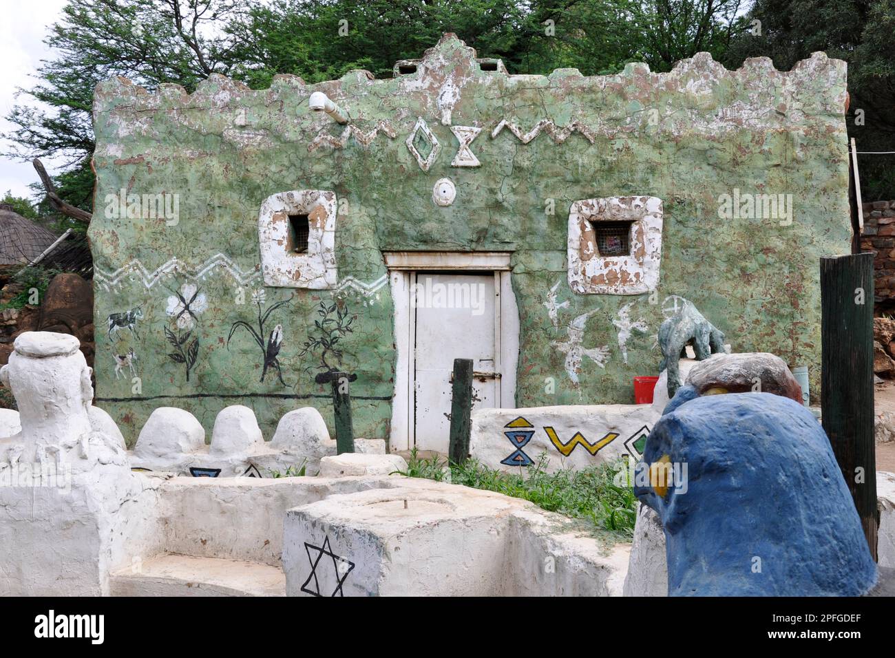 Credo Mutwa Cultural Village, Soweto, Johannesburg, South Africa Stock ...