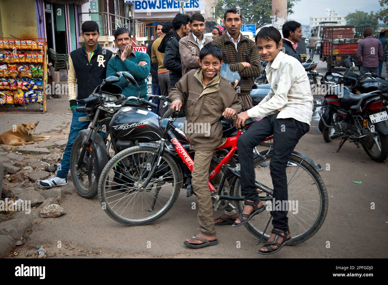 Daily life jaipur hi-res stock photography and images - Alamy