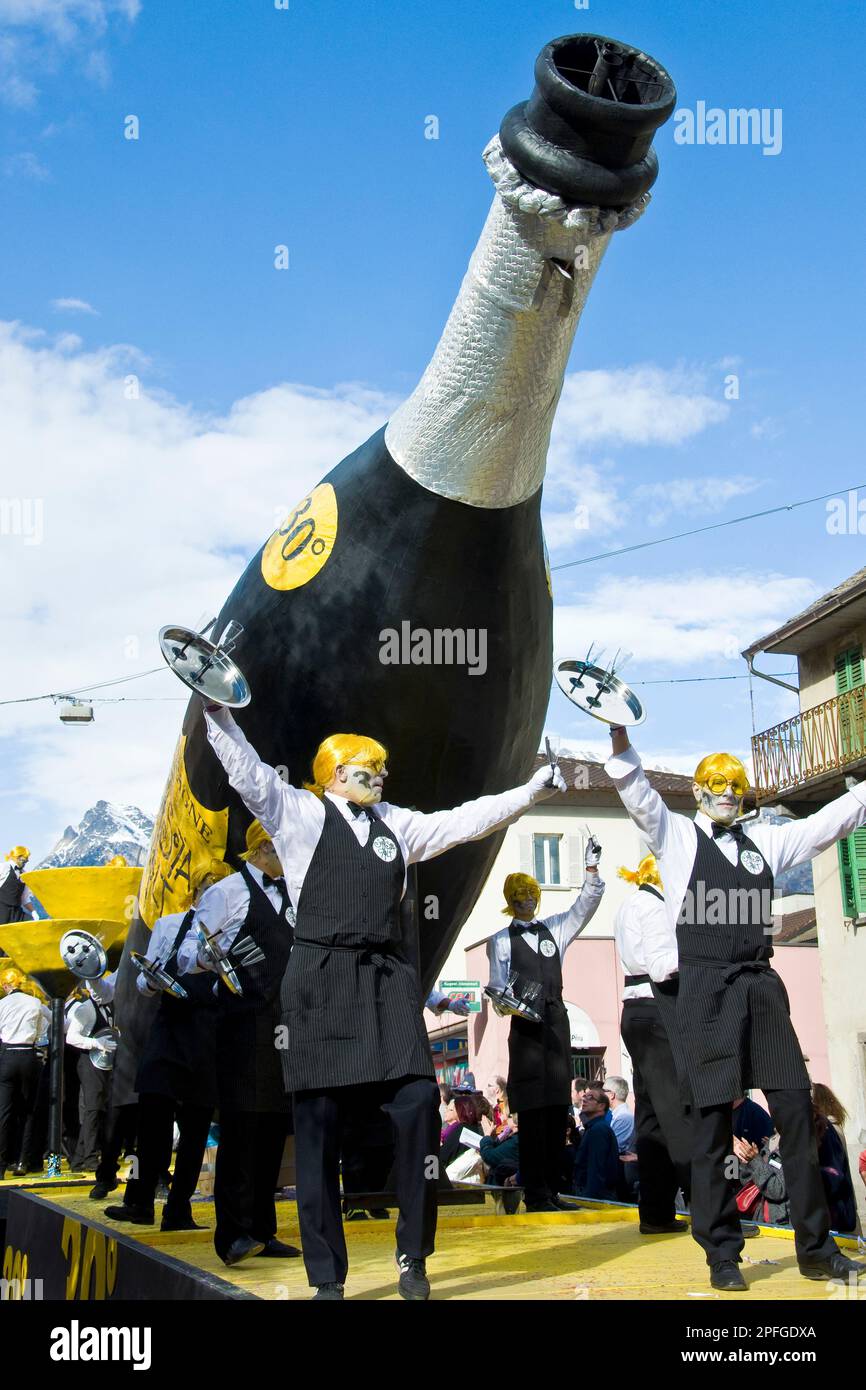 Carnival parade, Biasca, Canton Ticino, Switzerland Stock Photo - Alamy