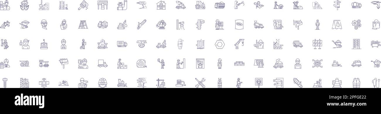 Smart Factories Line Icons Signs Set Design Collection Of Smart