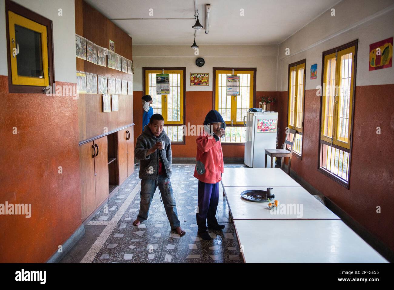 Nepal, Tathali, orphanage Stock Photo - Alamy