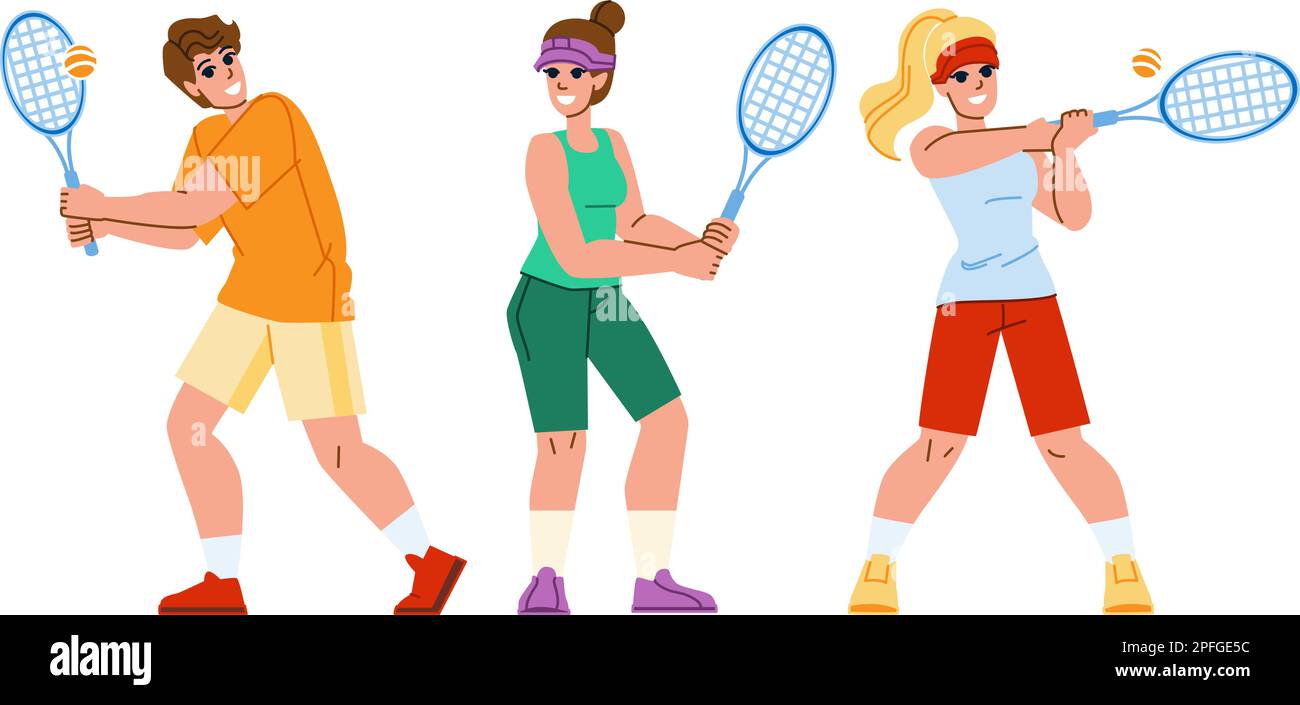 tennis ball game vector Stock Vector Image & Art - Alamy
